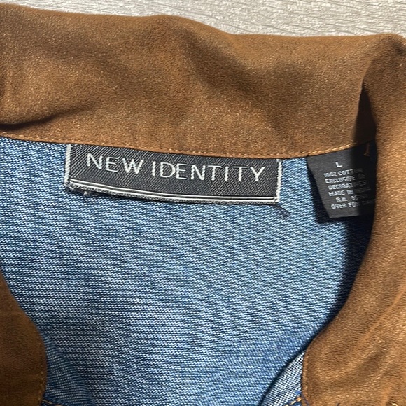 New Identity | Jackets & Coats | New Identity Bling Denim Jacket | Poshmark